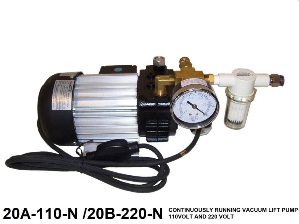 Continuously Running Vacuum Lift Pump 110 Volt – Kuhl Corp